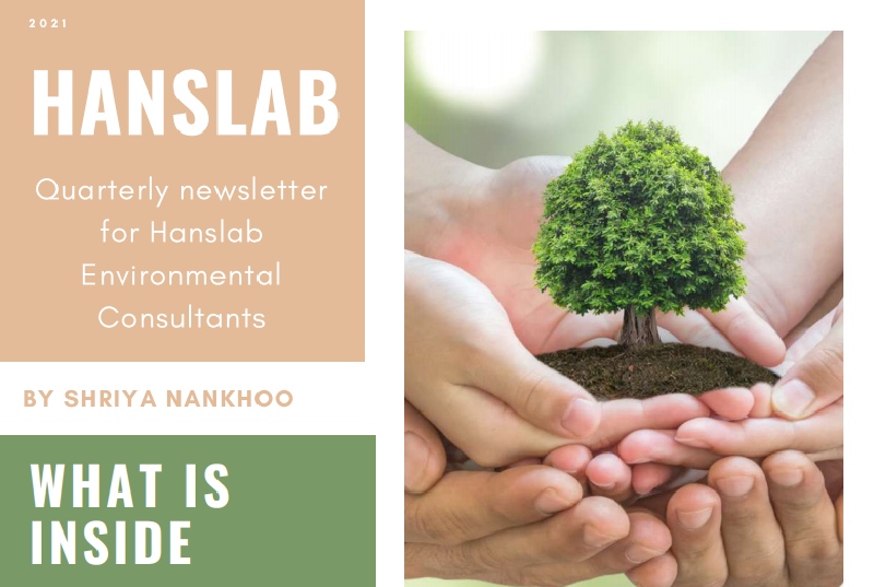 Hanslab Quarterly Newsletter - Hanslab Environmental Consultants